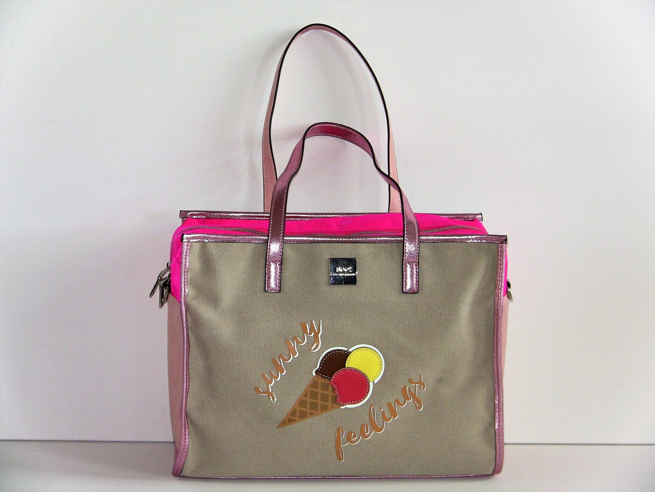 Handtas Sunny Feelings Pink BOO! verkrijgbaar bij ELITAZ