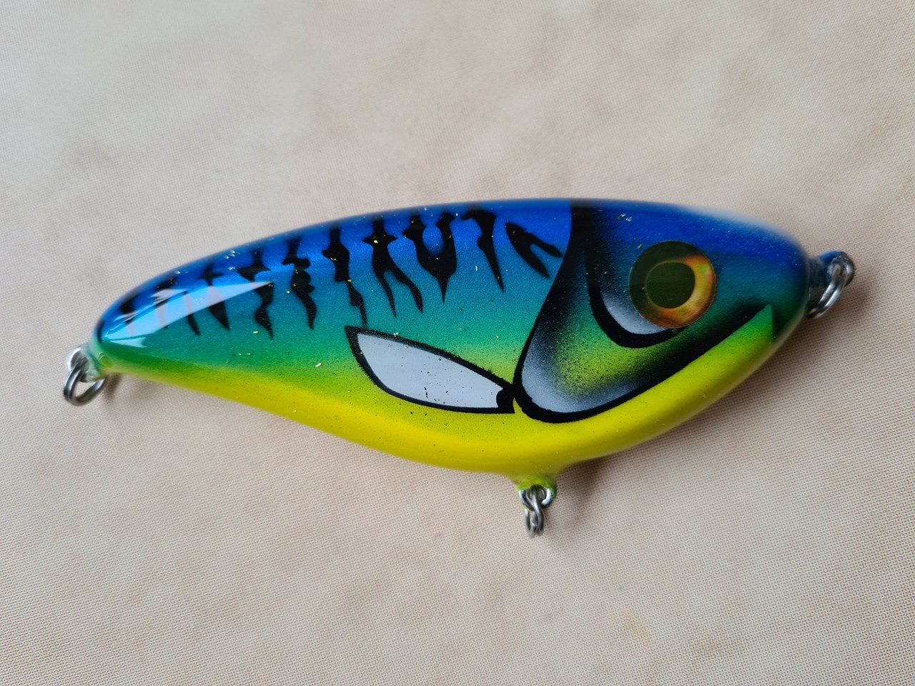 kleine handgemaakte jerkbait