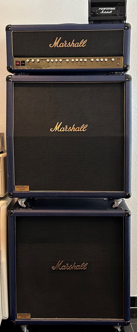Marshall 30th Anniversary Stack Brass Logo Limited Edition of only 500