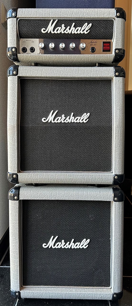 1987 Marshall Silver Jubilee 25/50 Micro Stack
