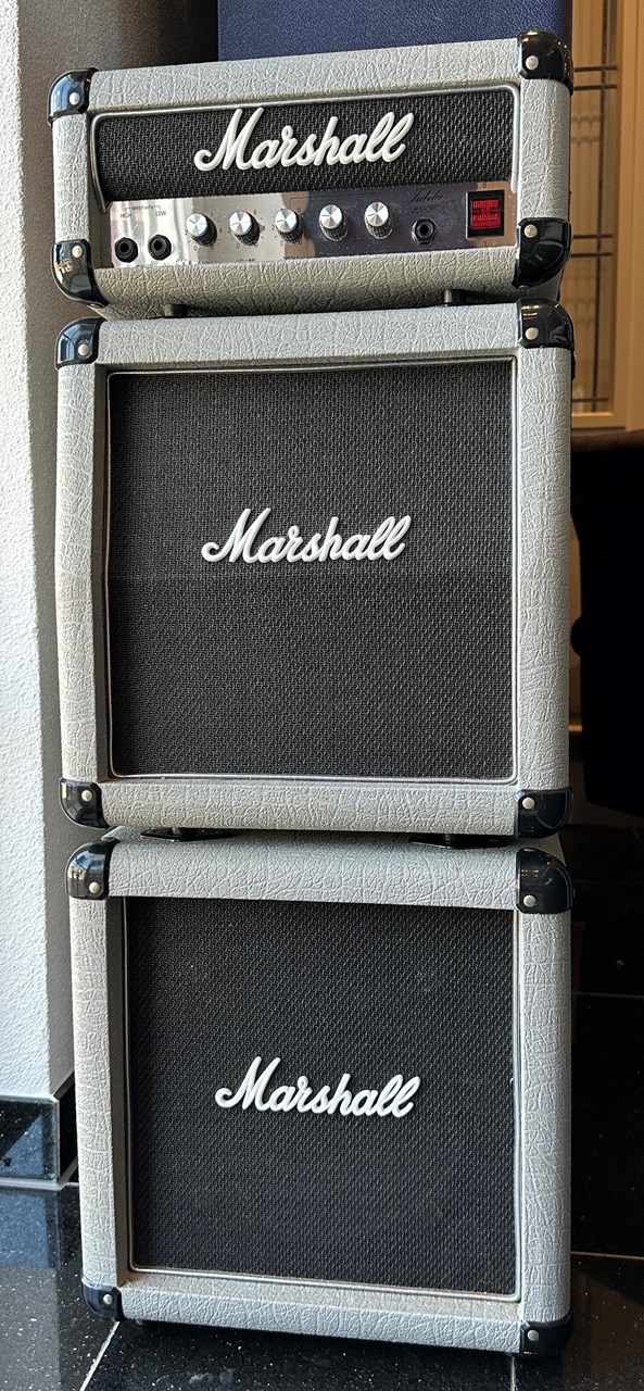1987 Marshall Silver Jubilee 25/50 Micro Stack