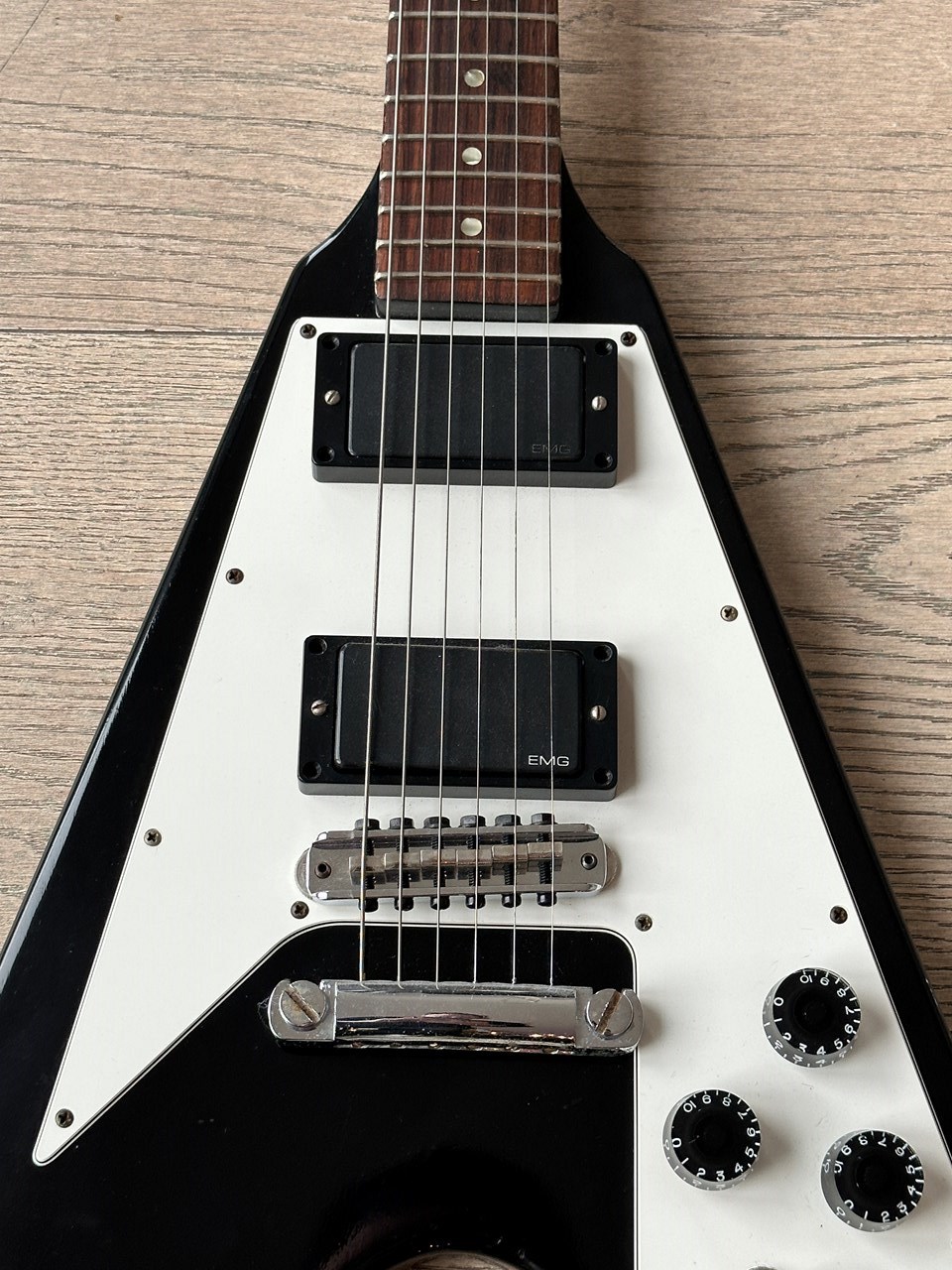 1976 Gibson Flying V Kirk Hammett specs with Original Case